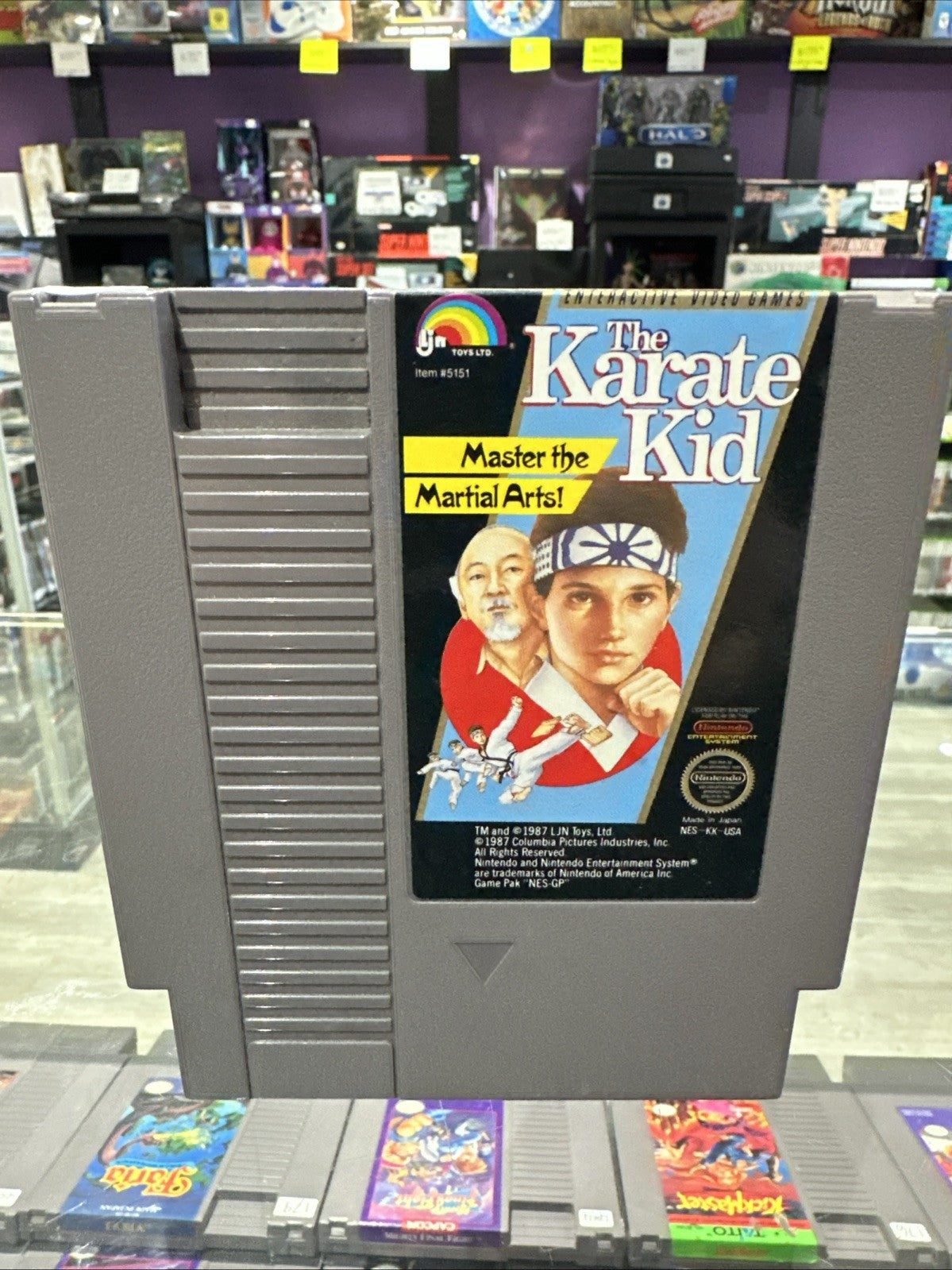 Karate Kid (Nintendo NES, 1987) Authentic Tested! – moonshinegaming