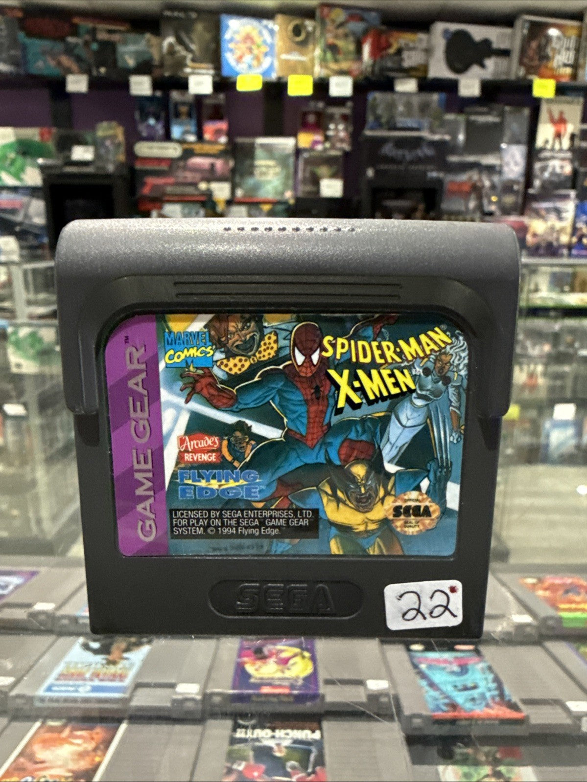 Spider-Man X-Men: Arcade's Revenge (Sega Game Gear, 1994) Tested ...
